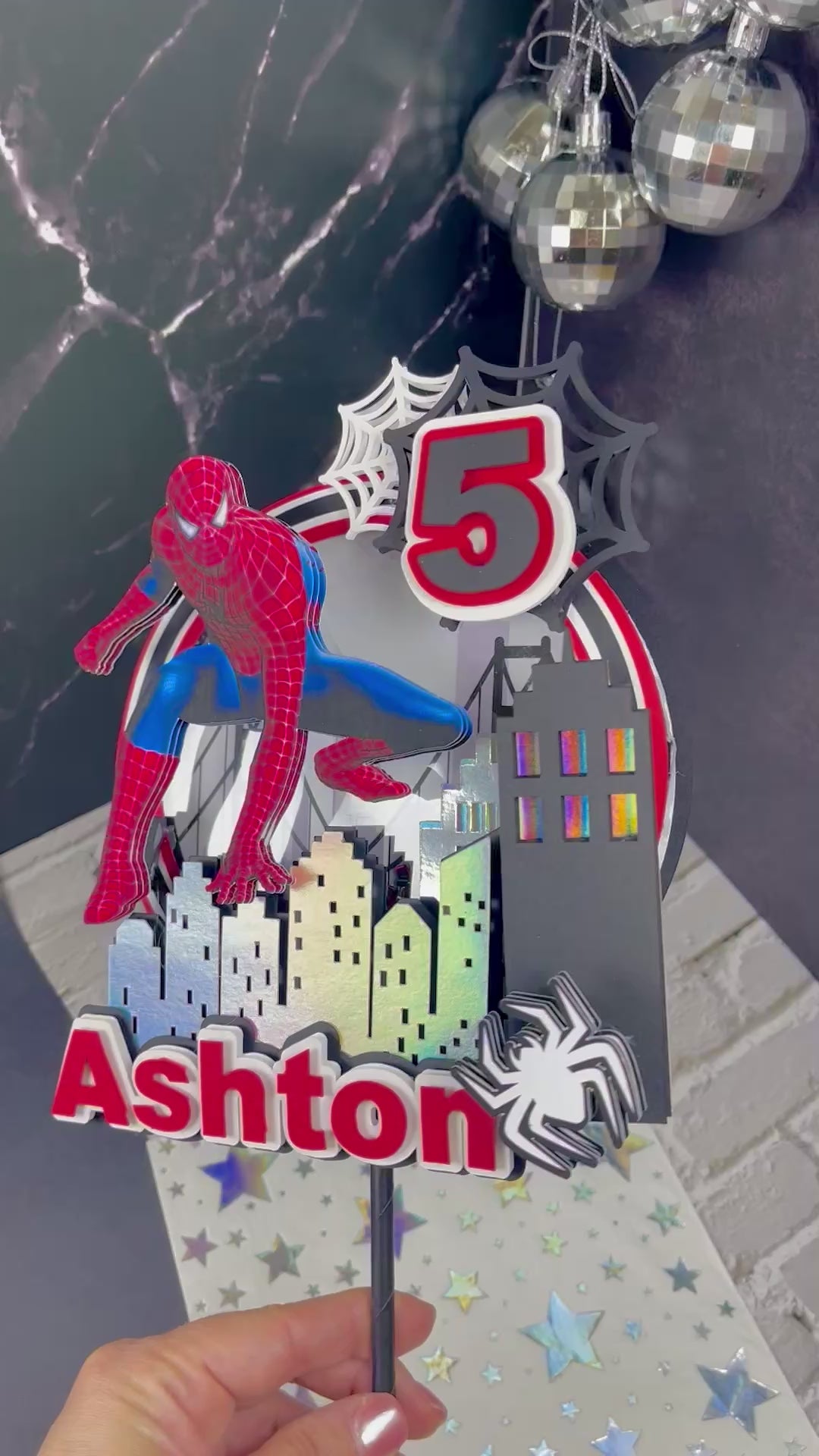 Spider-Man Cake Topper – Hello Craft by KGF